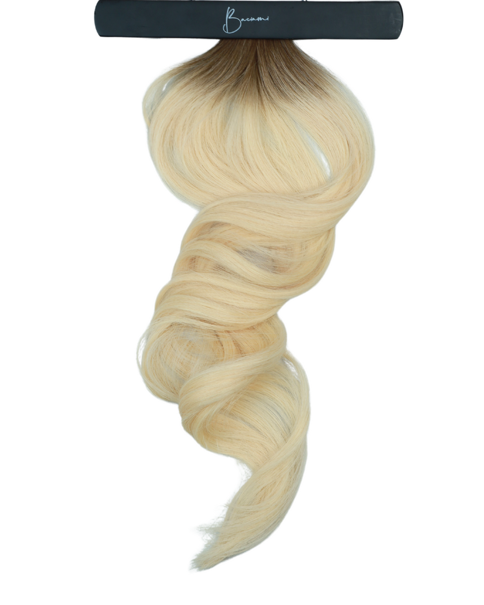 Layla ( root smudge ) - Genius Weft – Baciami® Hair Extensions