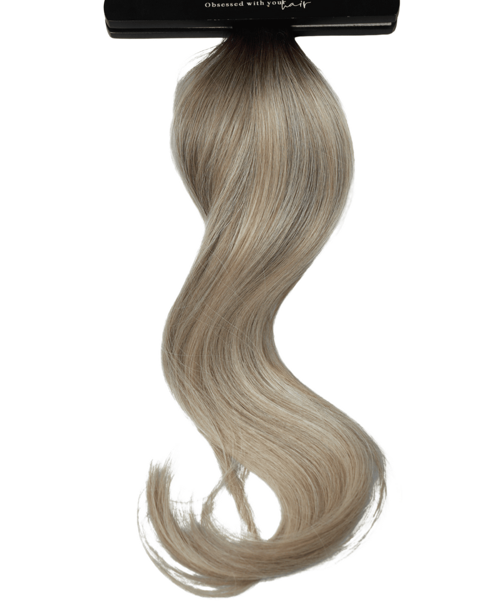 JoJo (root smudge) - Micro Keratin Bonds – Baciami® Hair Extensions