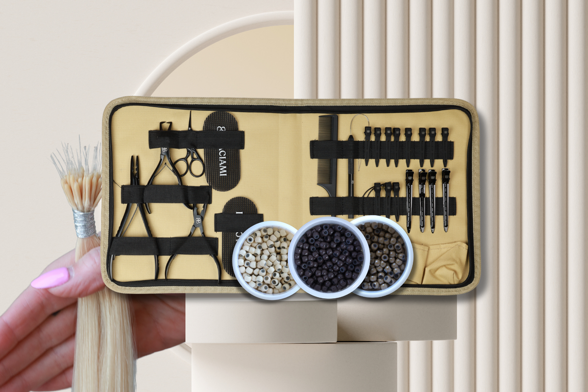 Micro Silicon Nano Professional & Training Kit – Baciami® Hair Extensions