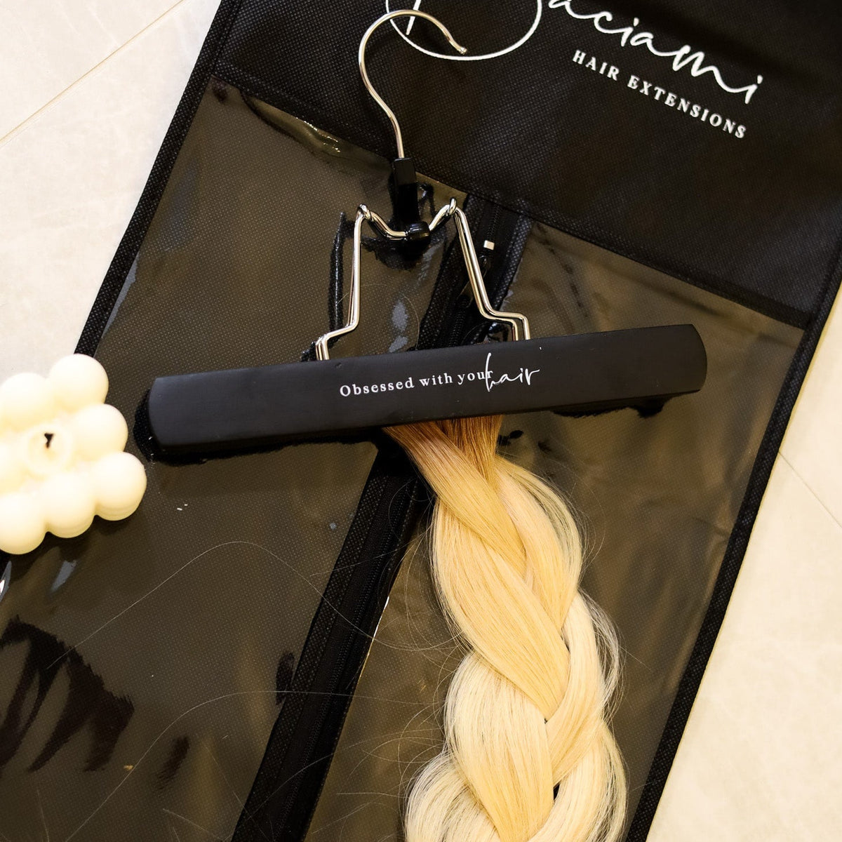 Hair Extension Storage Zipper Bag – Baciami® Hair Extensions